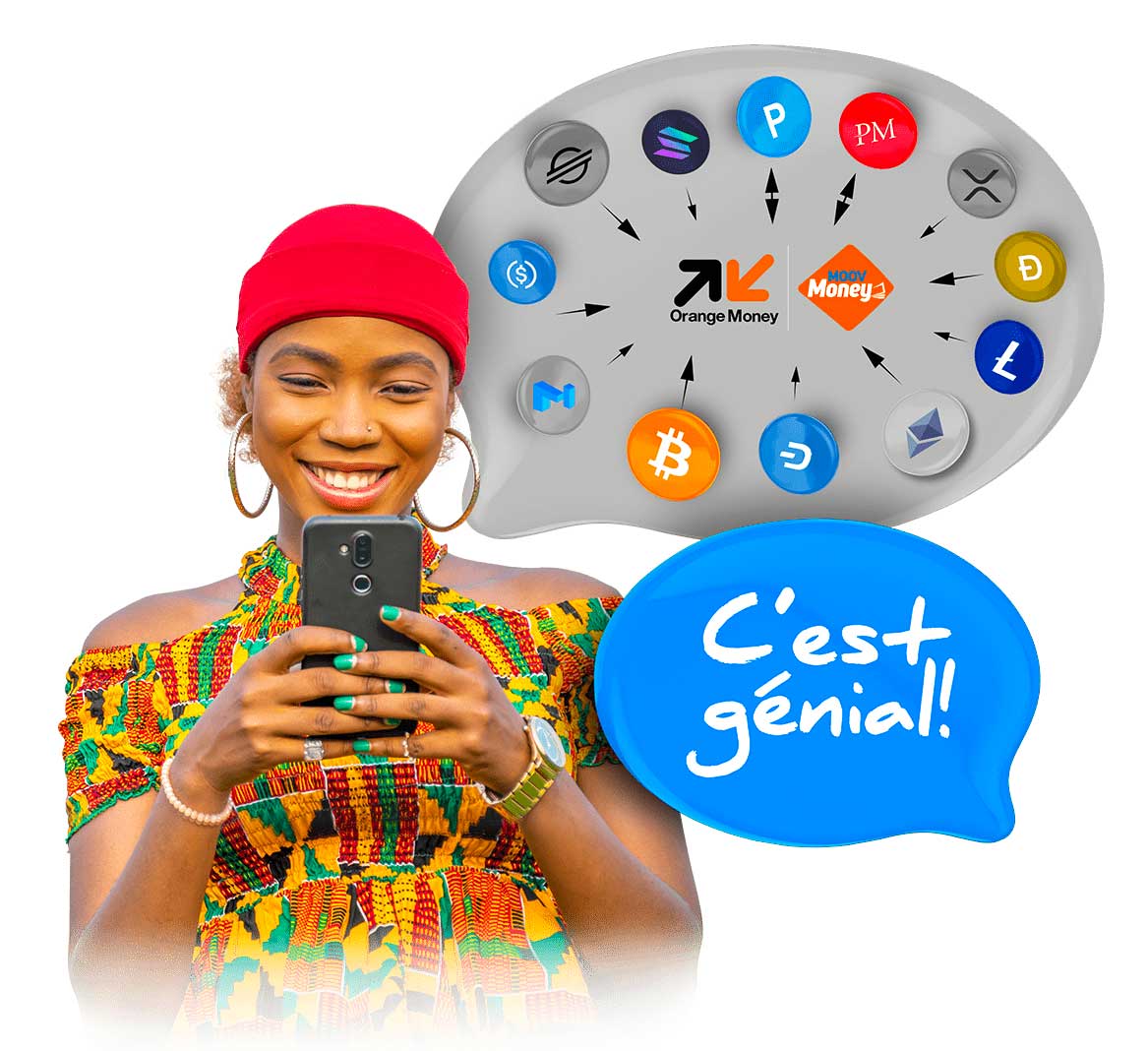 Achat, vente et échange de perfect money et cryptomonnaies - Barka Change